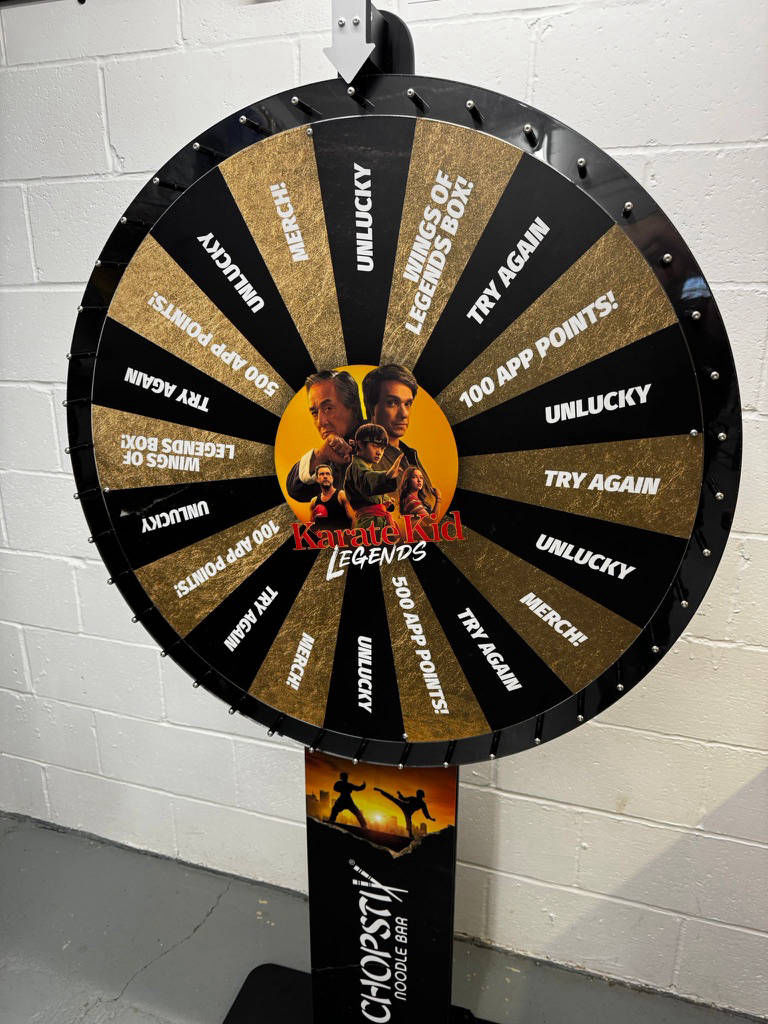 Prize Wheel - Branded | Game Works Creative Ltd